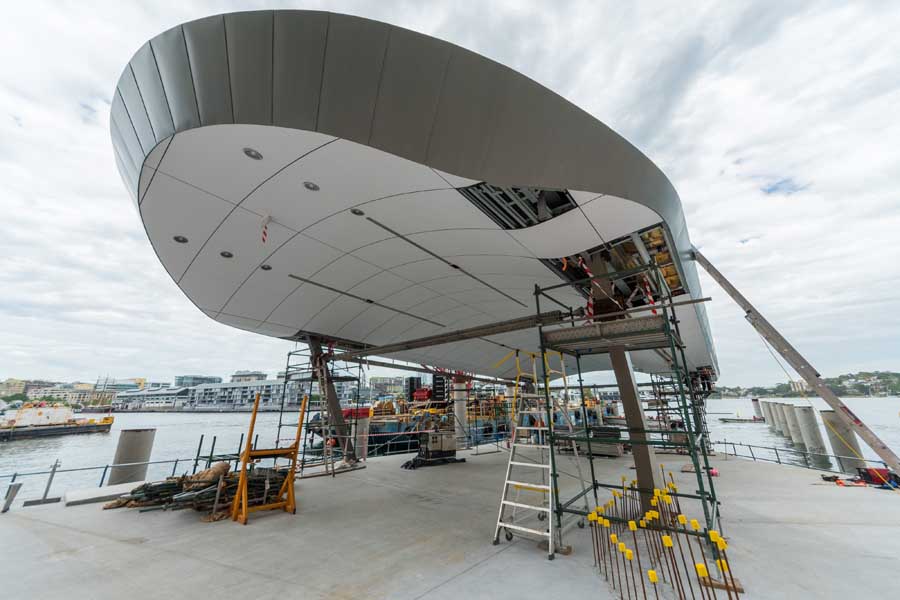 BARANGAROO FERRY HUB TAKES SHAPE | Express. The Australian-Polish Magazine
